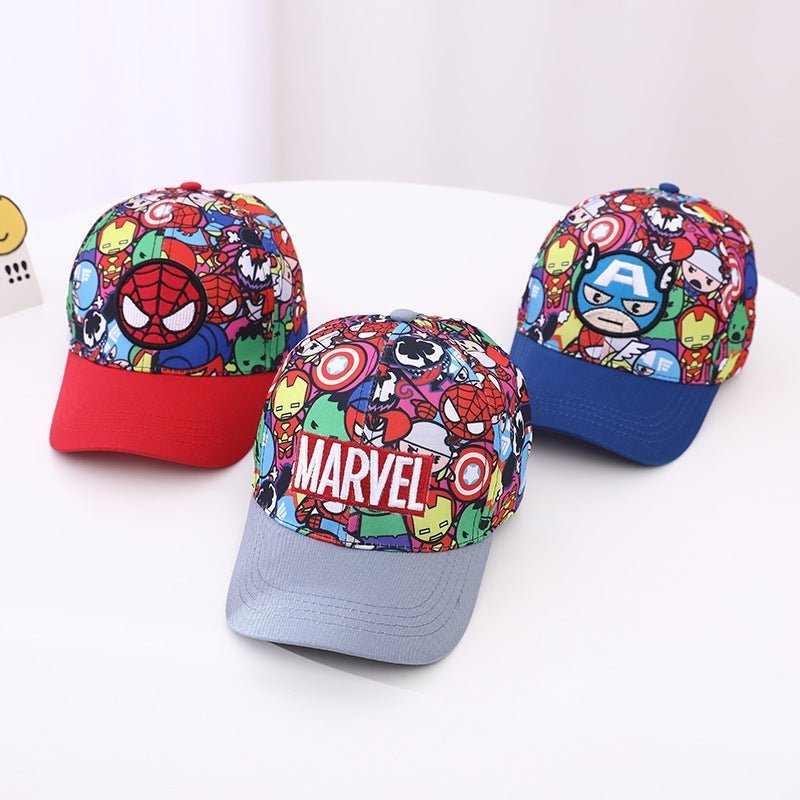 Marvel Series Embroidered Cartoons Comfortable Baseball Cap for Kids ...