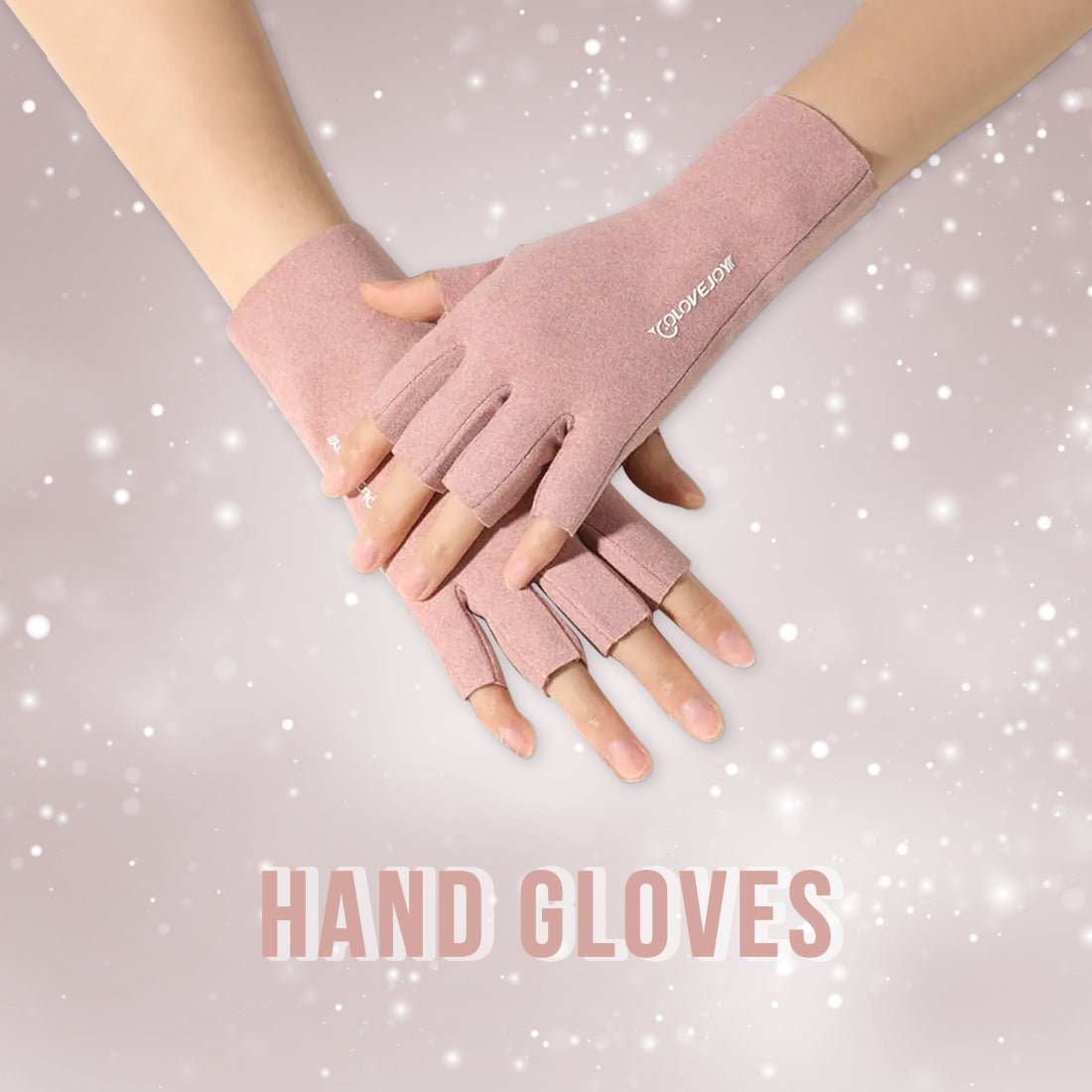 Women's Solid Color Non-Slip Half Finger Hand Gloves